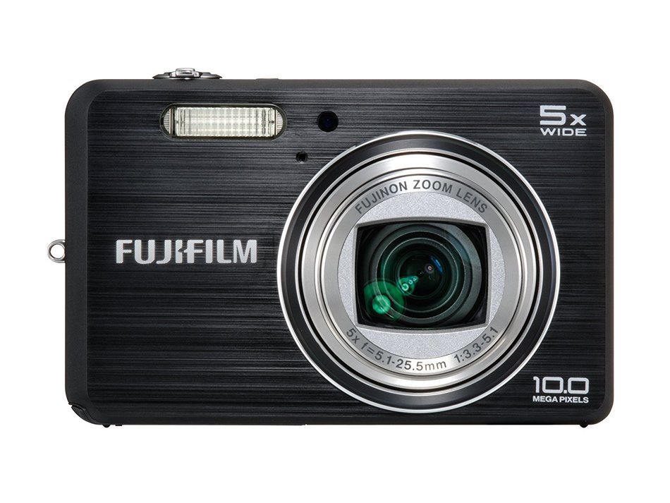 Fujifilm FinePix J150W 10MP Digital Camera with 5x Optical Zoom (Black ...