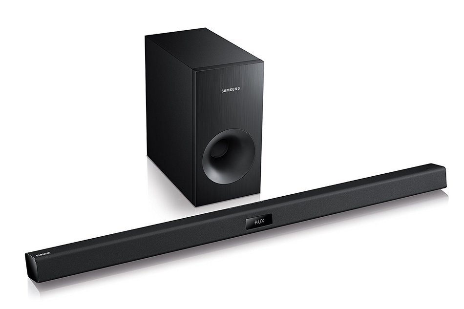 Samsung HW-H355 - Sound bar system - for home theatre - 2.1-channel ...