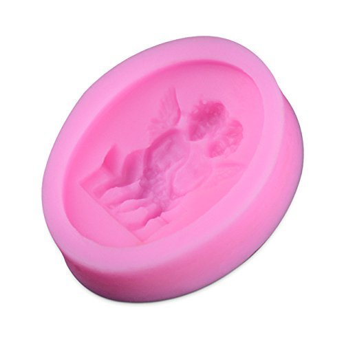 Angels Shaped Food Grade Silicone Mold Chocolate Candy Fondant Cake ...