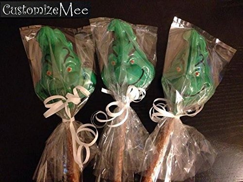 Grinch Face Chocolate Candy Lollipop Mold N2 free image download