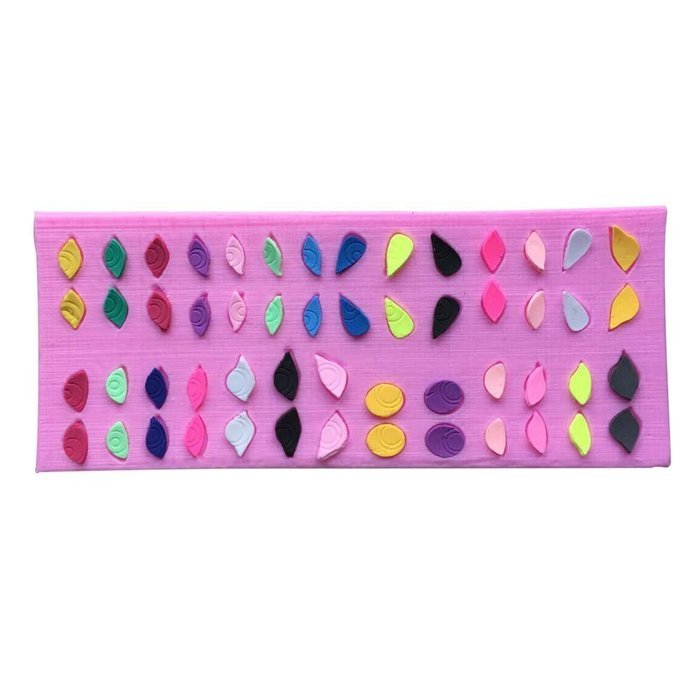 Karen Baking Different Kind Of Small Eyes Shape 3D Silicone Cake Mold ...