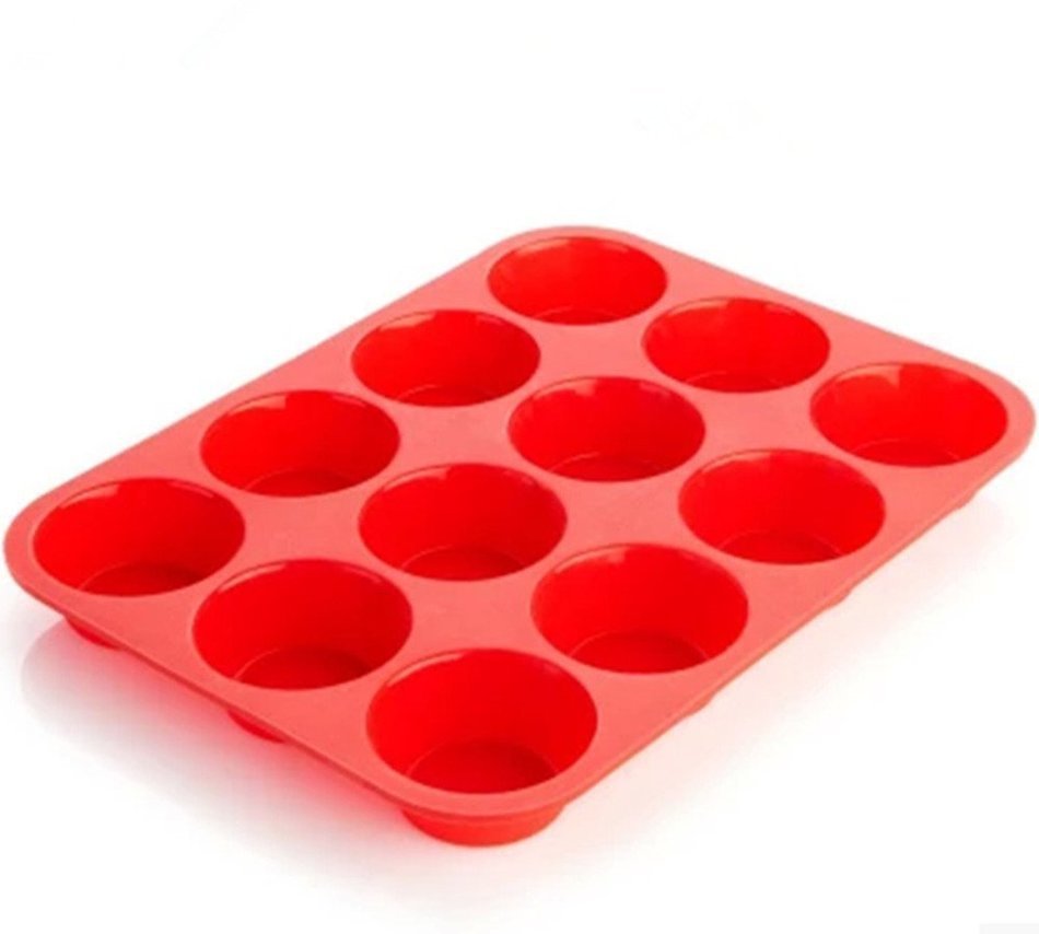 Muffin Cups Each Egg Tarts Silicone Cake Mold Baking Tools A Microwave