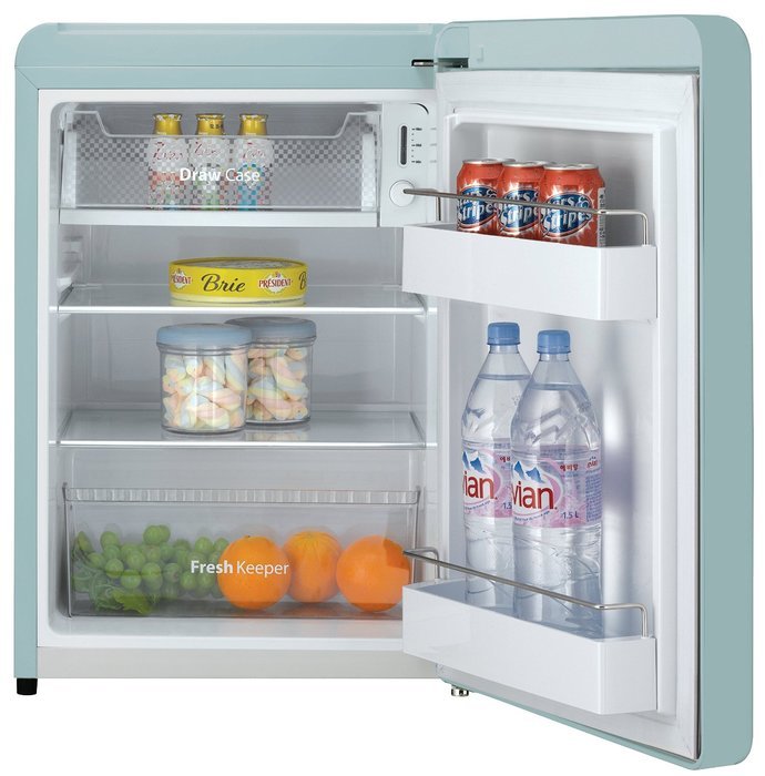 Daewoo Retro Compact Refrigerator 2.8 Cu Ft, Mint free image download