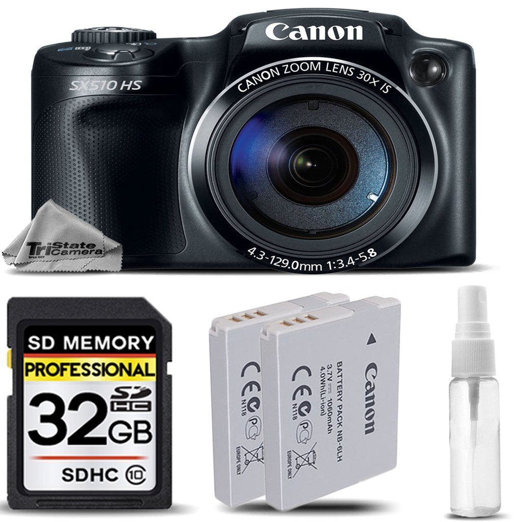 Canon Power Shot SX510 HS Point-and-Shoot Camera 12.1 Megapixel CMOS ...