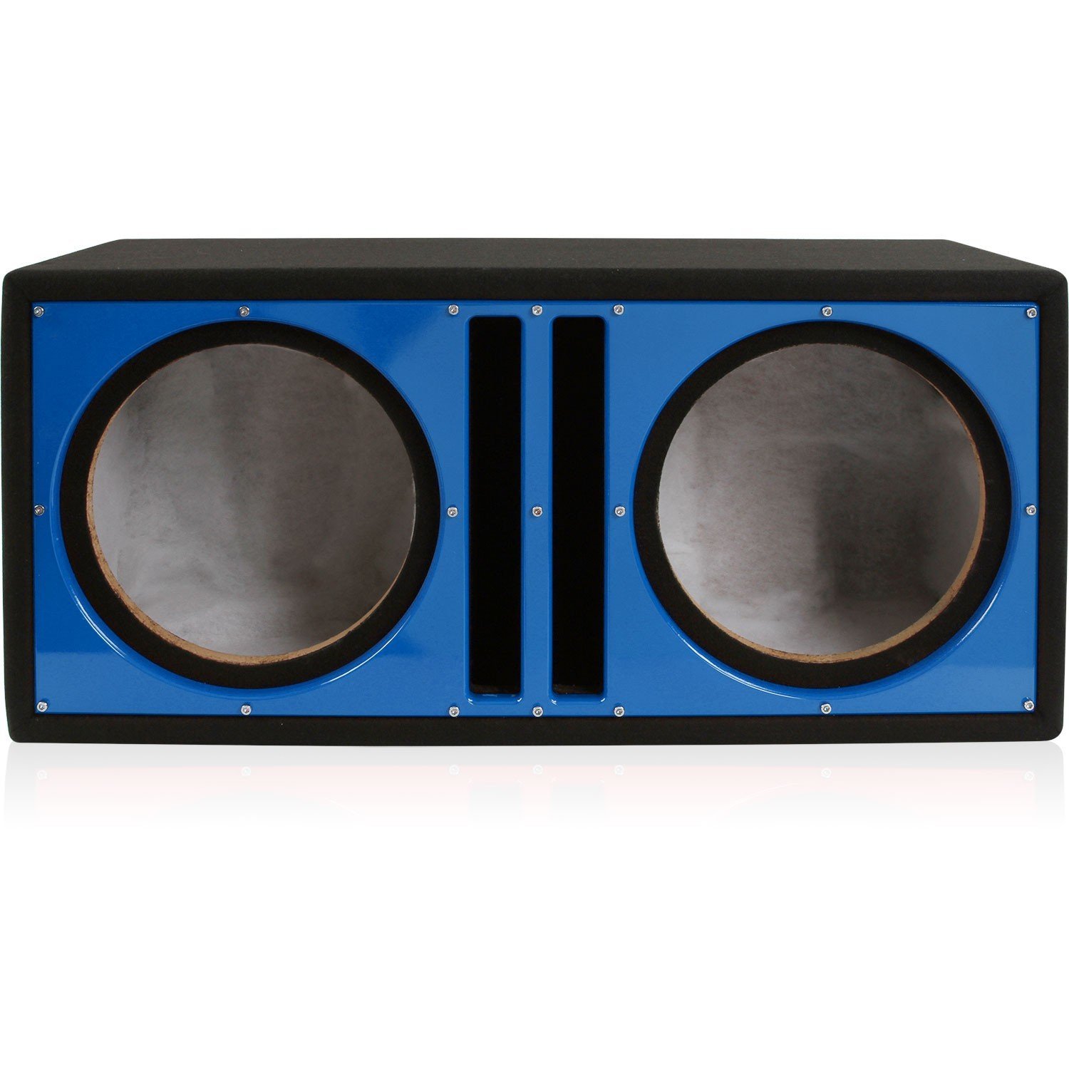 Belva Dual 12-inch Car Subwoofer Box Sealed and Ported 3/4-inch MDF ...
