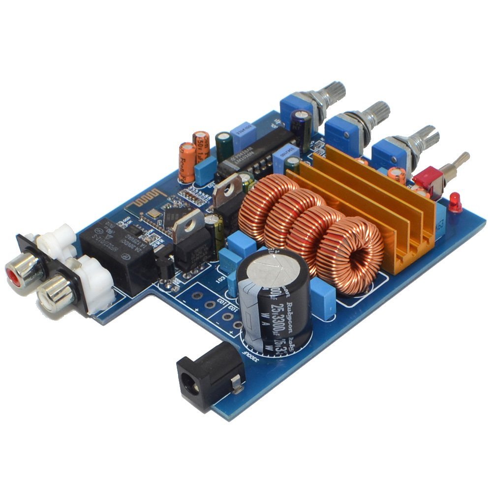 TPA3116+LM1036 Bluetooth 4.0 Class D 2 Channel Amplifier Board 50W+50W ...