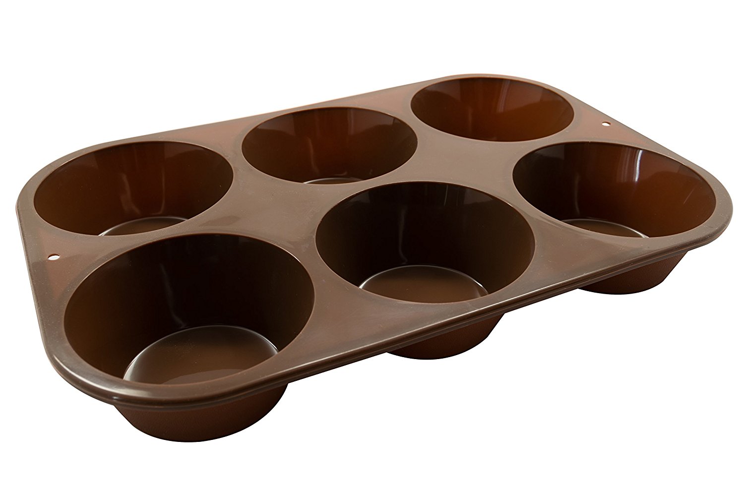 Marathon Housewares KW200016RD Premium Silicone Bakeware Jumbo Muffin ...