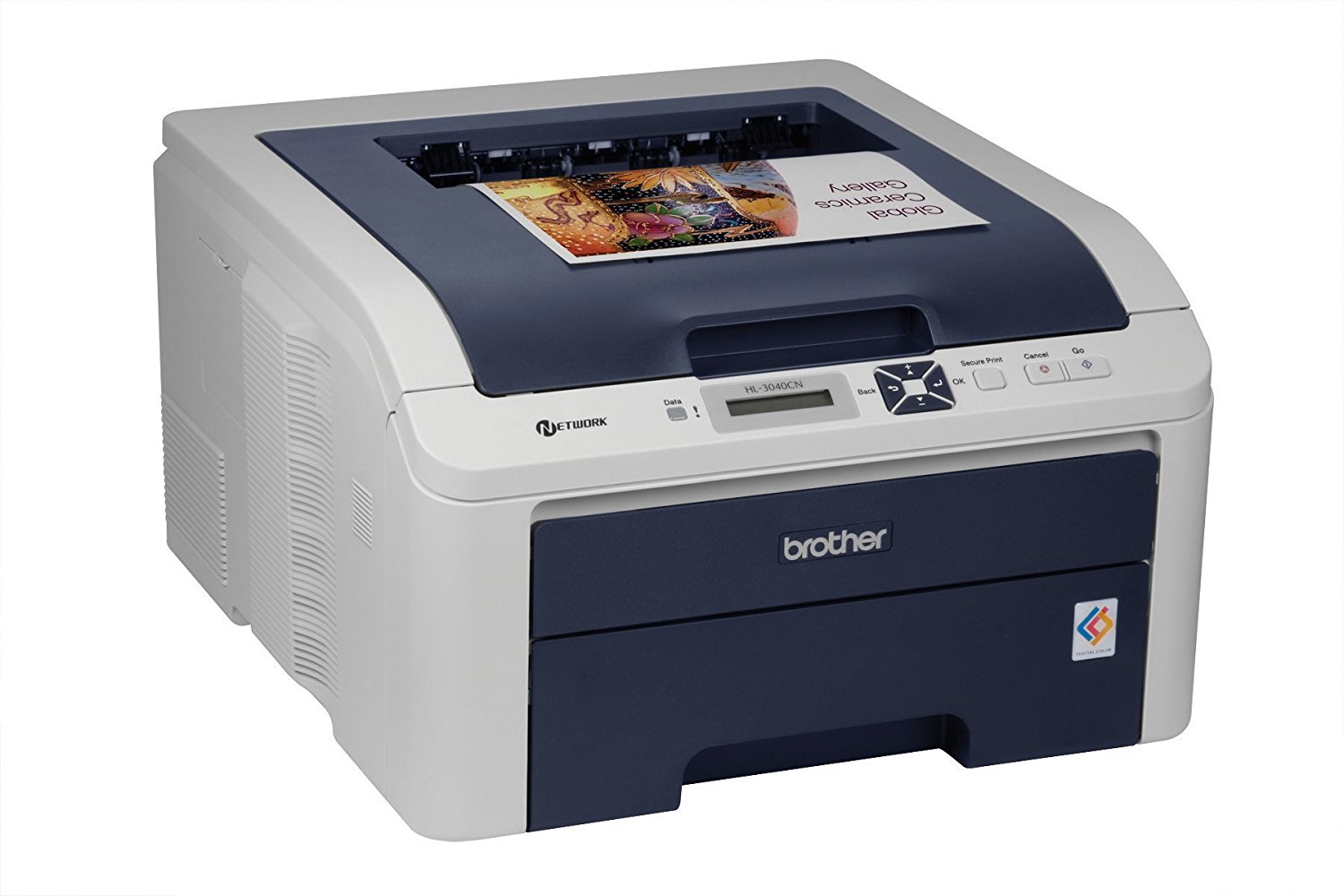 Brother HL-3040CN Compact Digital Color Printer with Networking N3 free ...