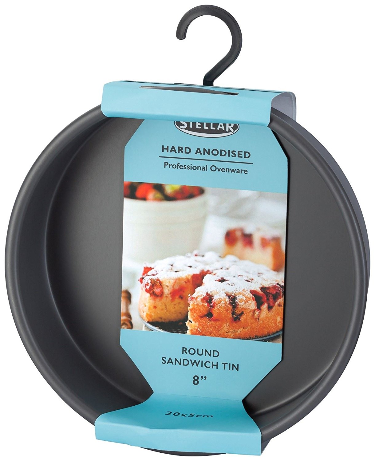 Stellar Hard Anodised 8" Round Sandwich Tin N2 free image download