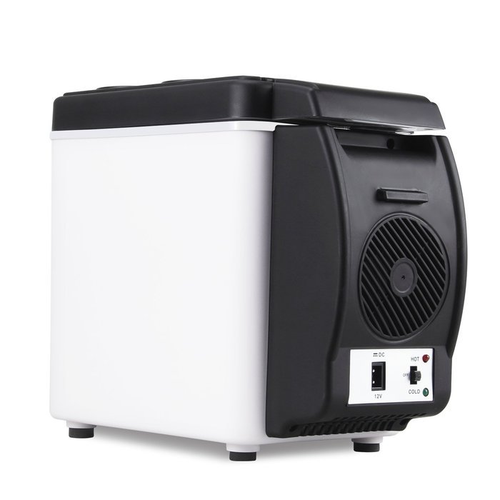 Della Portable Thermo Electric Refrigerator Cooler/Warmer 7-Quart Road ...