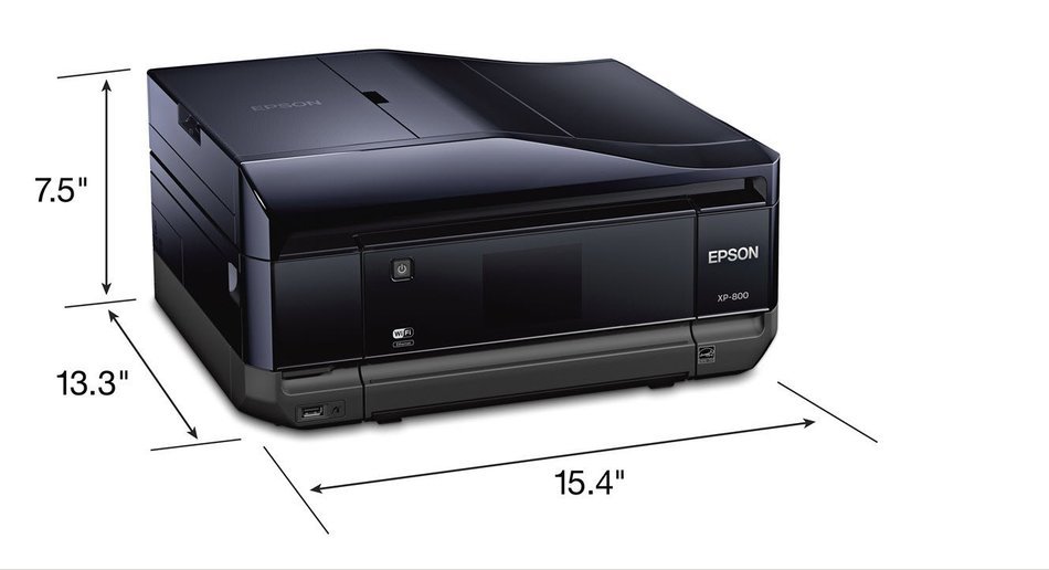 Epson Expression Premium Photo XP-800 Small-in-One Wireless Color ...