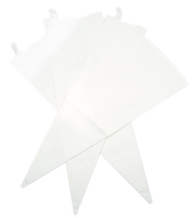 Pridebit Pastry Bag 3 Pack (18-Inch) Reusable Cotton Decorating Icing ...