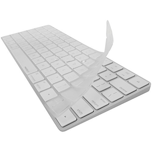 New MACALLY KBGUARDMKC Apple Magic Keyboard Clear Keyboard Overlay free ...