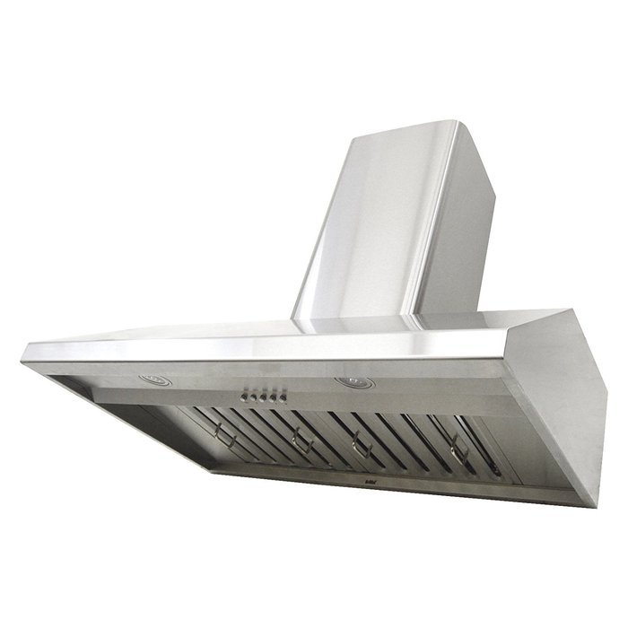 KOBE Range Hoods CHX7930SQB-WM-1 Contemporary Wall Mount Range Hood, 3 ...