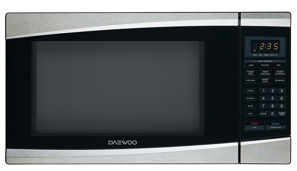Daewoo Stainless Steel 1.0 Cu Ft Commercial Microwave Oven 1,000W | KOM ...