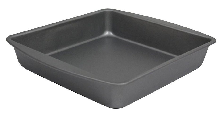 Mainstays Non-stick 9" X 9" X 2" Square Cake Pan free image download