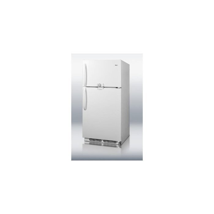 SUMMIT 14.8 Cu.Ft. Refrigerator-Freezer W/ Dual Combination Lock By CT ...