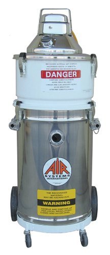 Air Systems AV-15 15 Gallon Recovery HEPA Filtered Electric Vacuum free ...