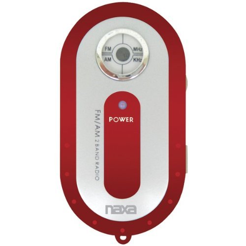 Naxa Am/Fm Mini Pocket Radio (Red) "Product Category: Stereo Systems ...