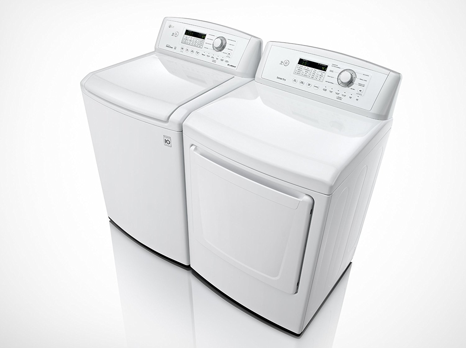 LG H/E Super Capacity H/E Top Load Laundry Pair with Powerful StainCare ...