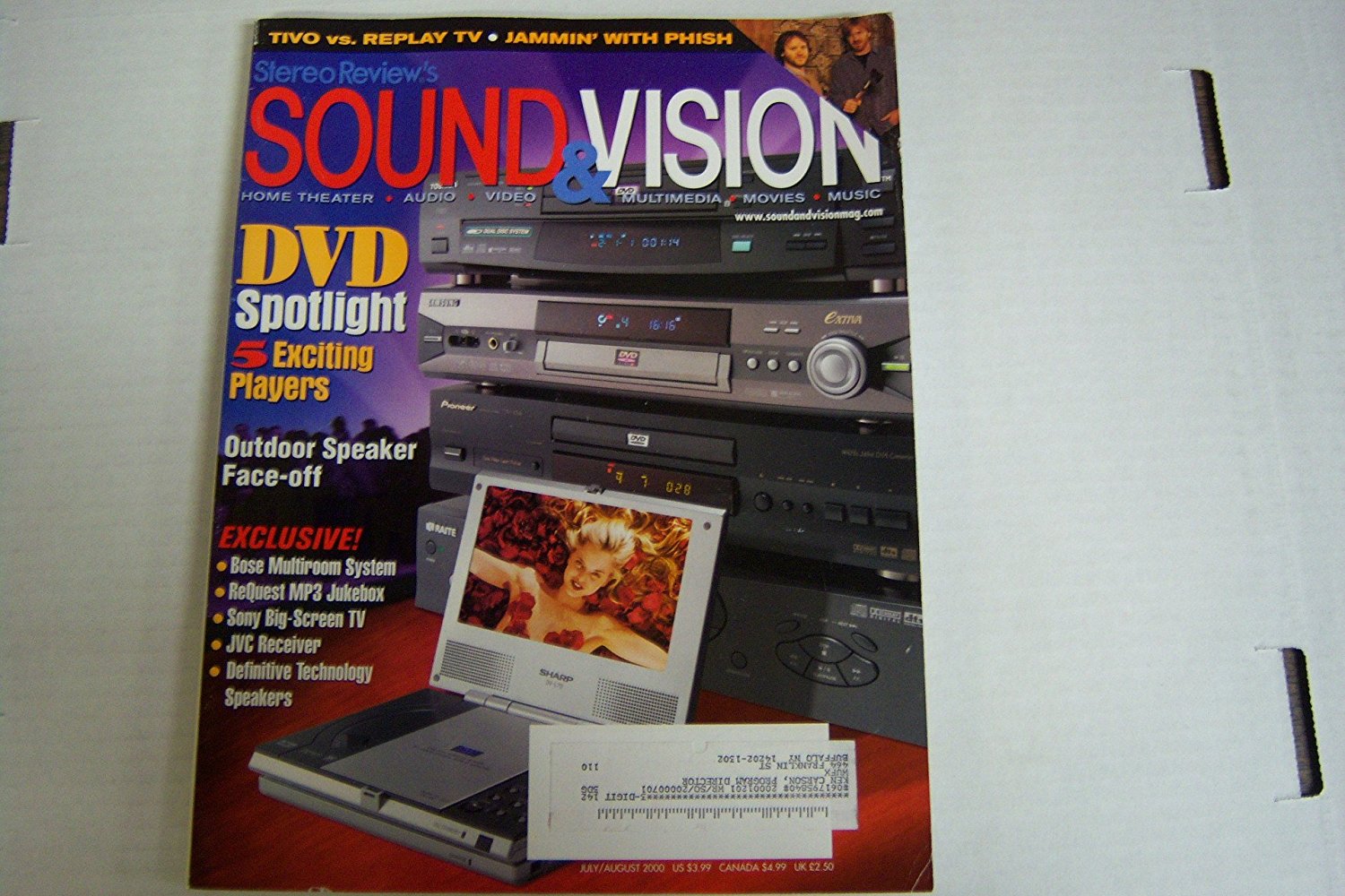 Sound & Vision Magazine "Outdoor Speaker Face-off" July/august 2000 ...