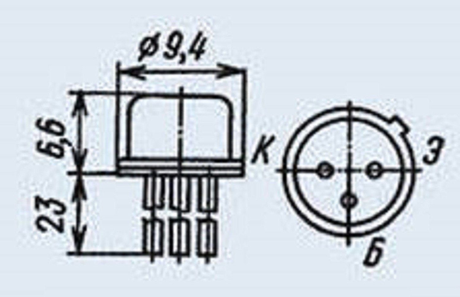 Transistors silicon KT630A (2T630A) analogue BFY67A, 2N1893 USSR 5 pcs ...