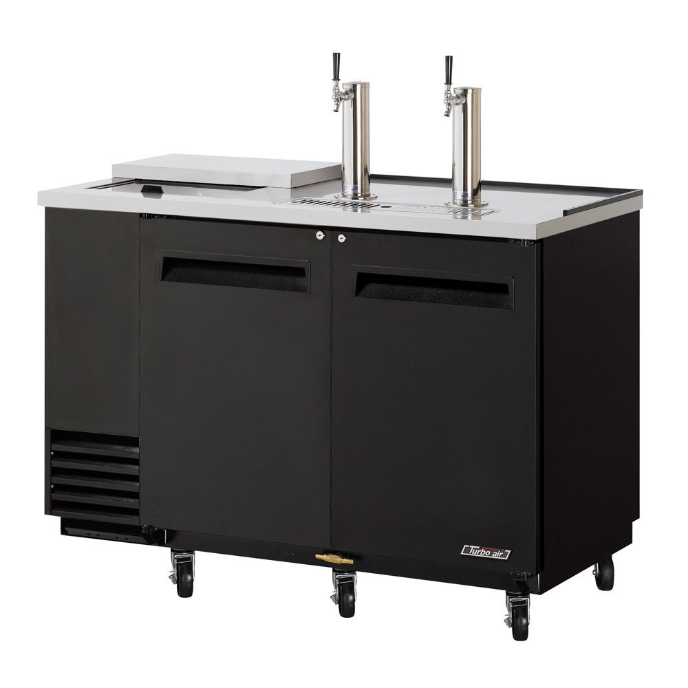 Turbo Air TCB-2SB Refrigerated Direct Draw Beer Dispenser, 2 Half ...