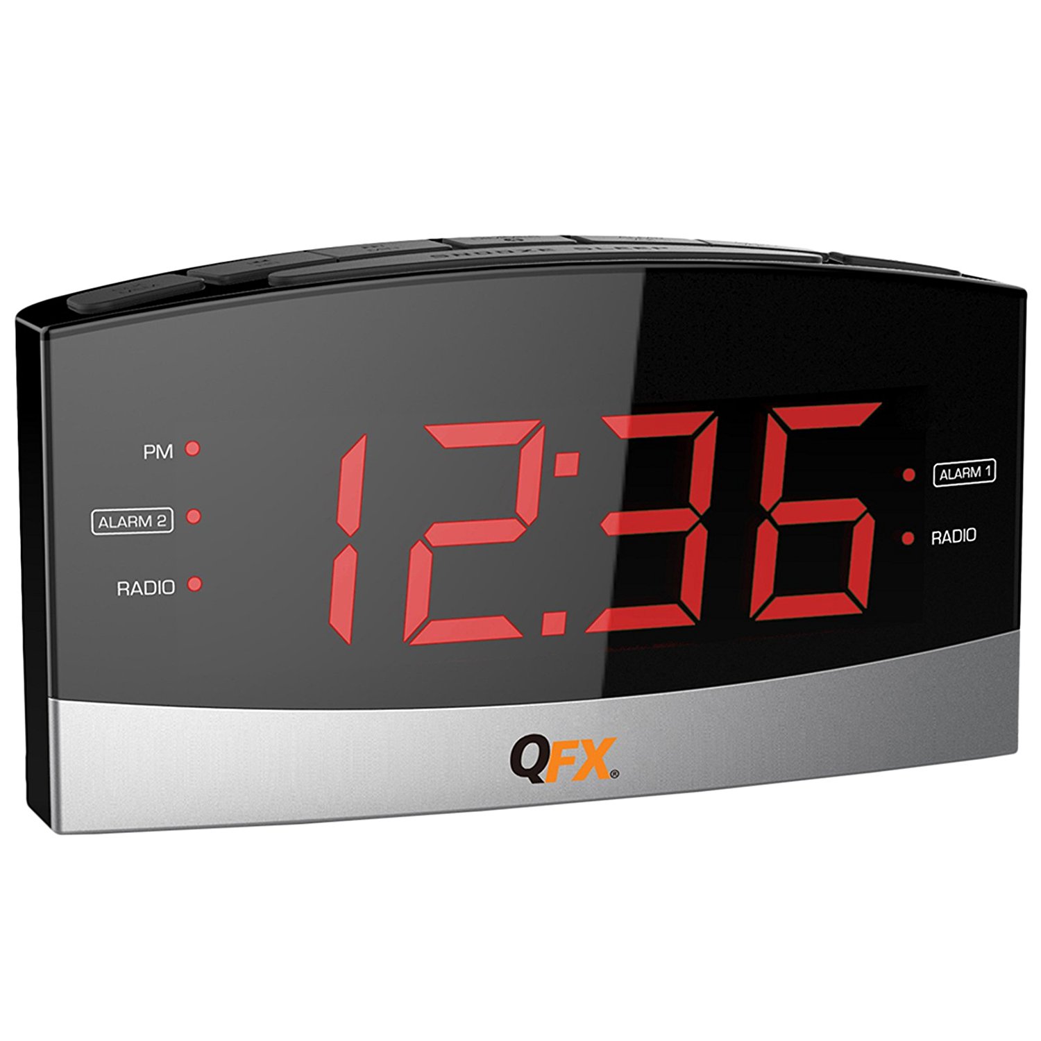 AM/FM LED Dual Alarm Clock Radio free image download
