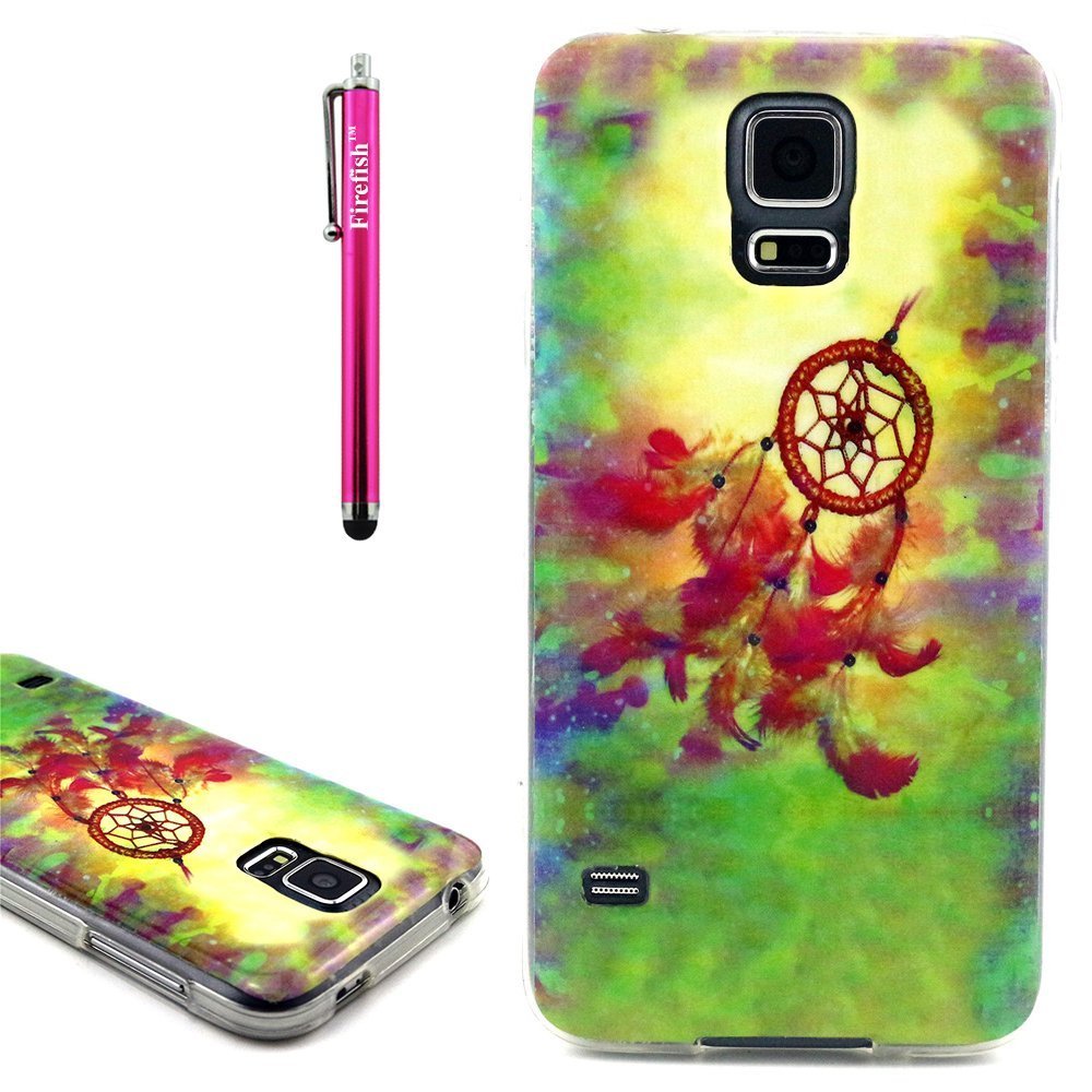Galaxy S5 Case, Firefish [Clear Drop Protection] [Shock Absorbent ...