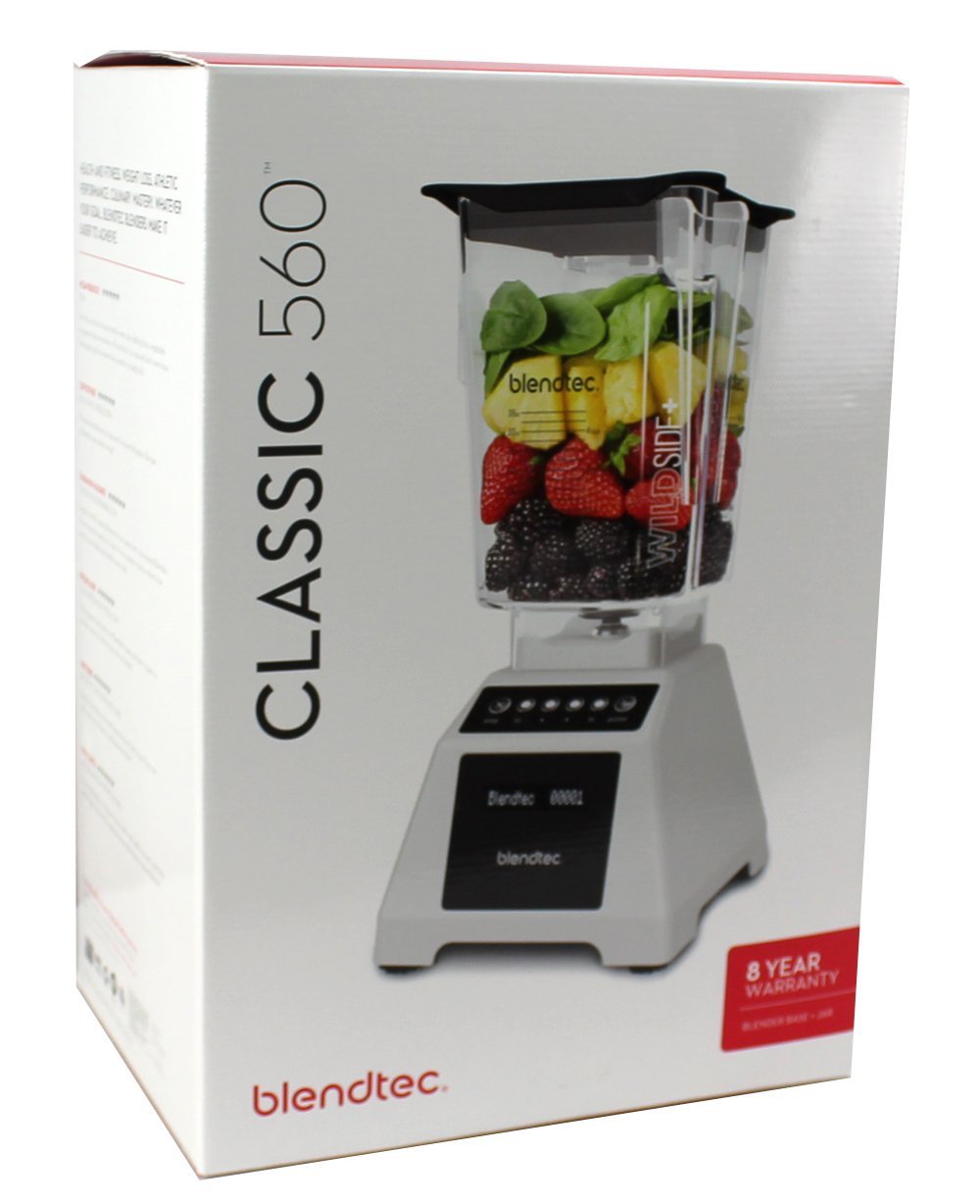 Blendtec C560A2319-A1AP1D Classic 560 Blender with WildSide Jar, Poppy ...