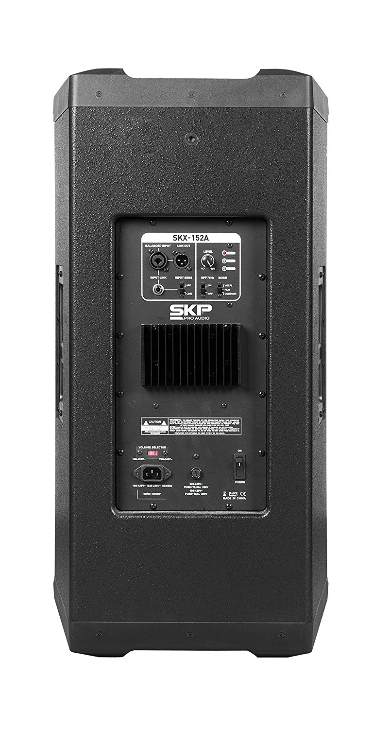 SKP Pro Audio SKX-152A Self Powered 15", two-way, bass-reflex N4 free ...