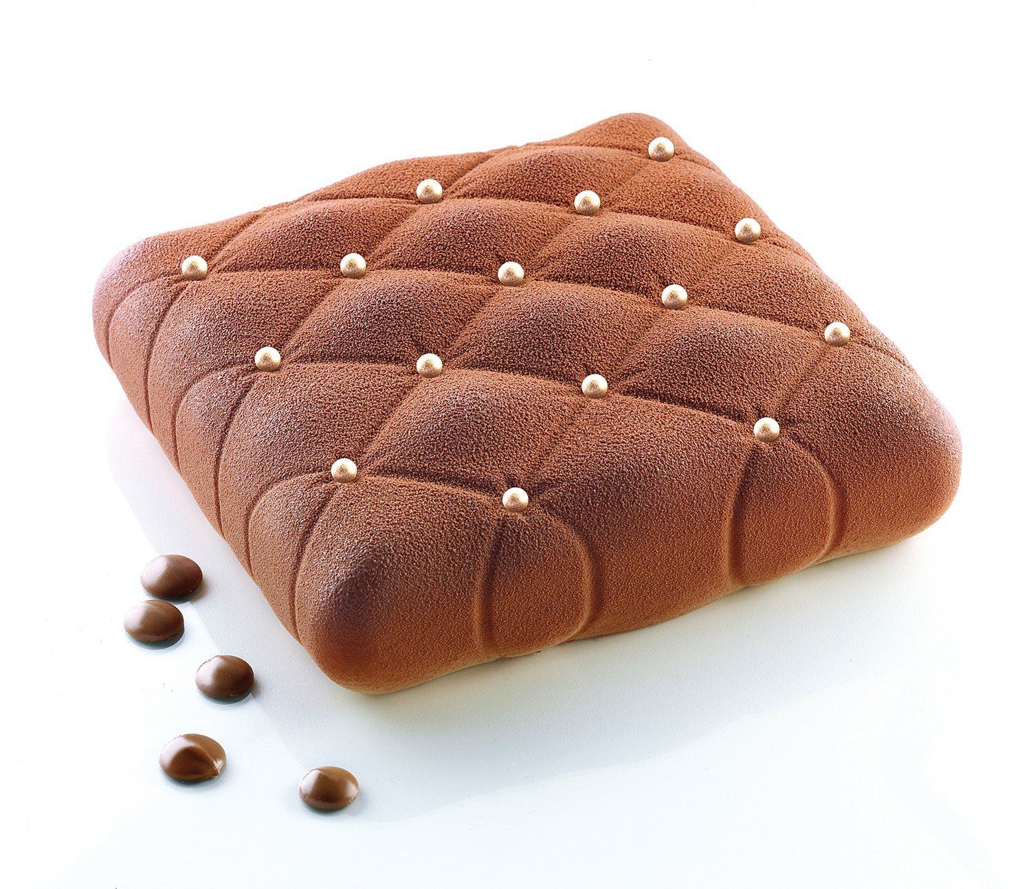 Silikomart Silicone Mold MATELASSÉ - 160x160 h 53 mm N2 free image download