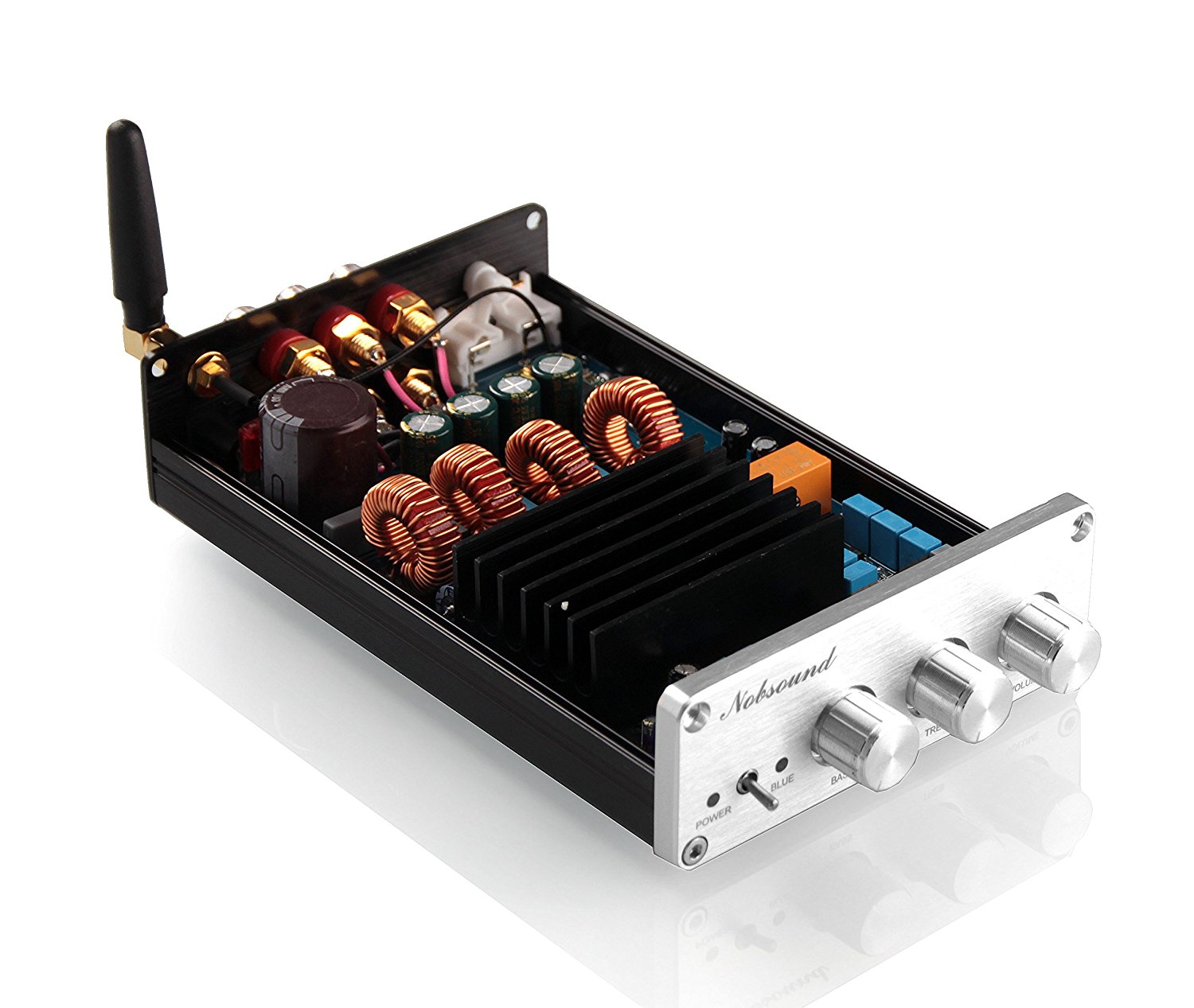 Douk Audio Bluetooth 4.0 Hi-Fi TAS5613 Digital Amplifier 2.1 Channel ...