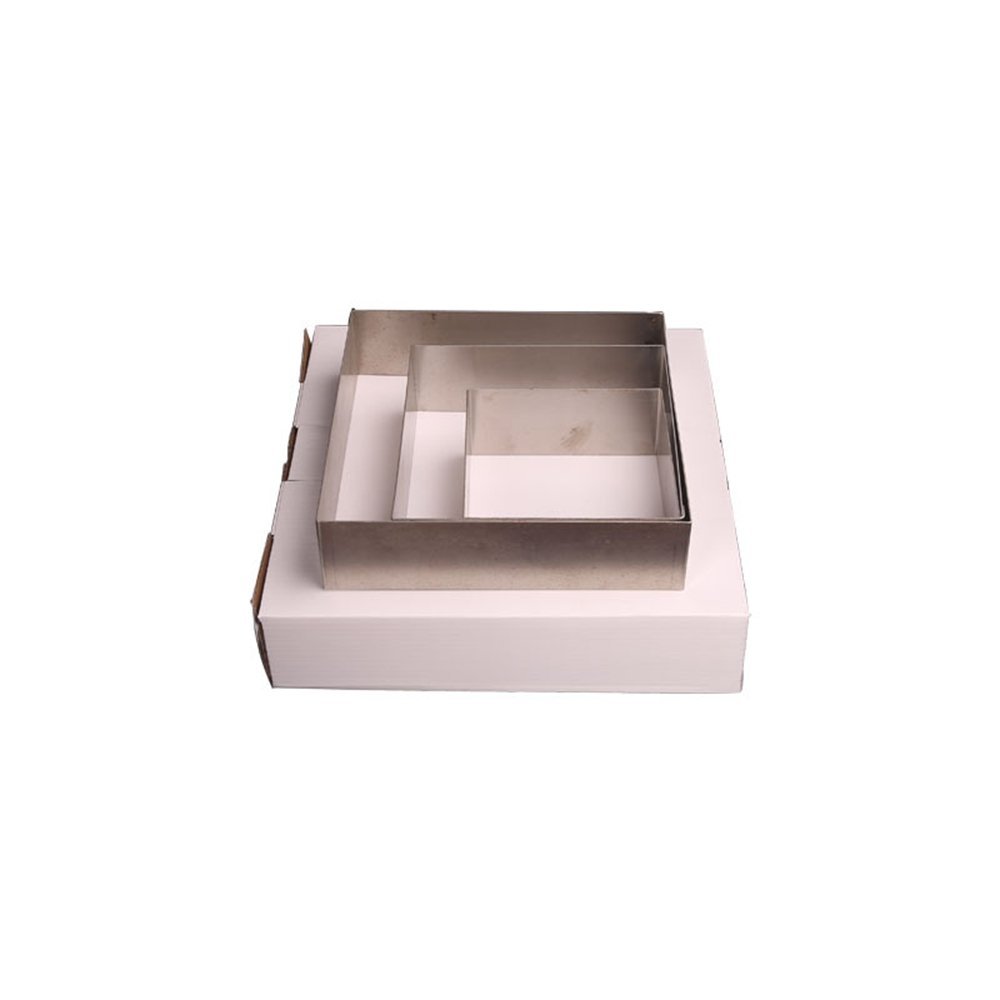 Aprince Cake Mold Mousse Ring - Set of 3 - 6''8''10'' Stainless Steel ...