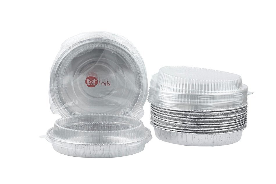 Aluminum Foil Pie Pan For Baking Pans 6 5 8 Disposable Plate With