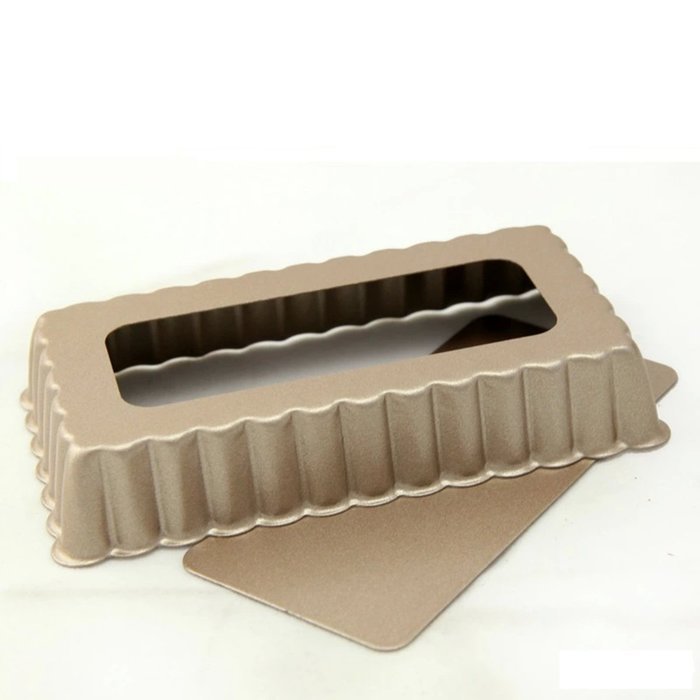 Excelity® Non-Stick 4-Inch Love Shape Quiche Pie Pan Removable Loose ...