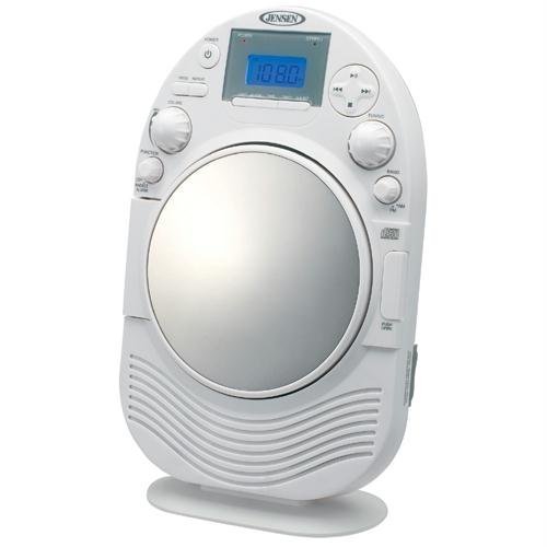 AM/FM Stereo Shower Radio/CD with Mirror free image download