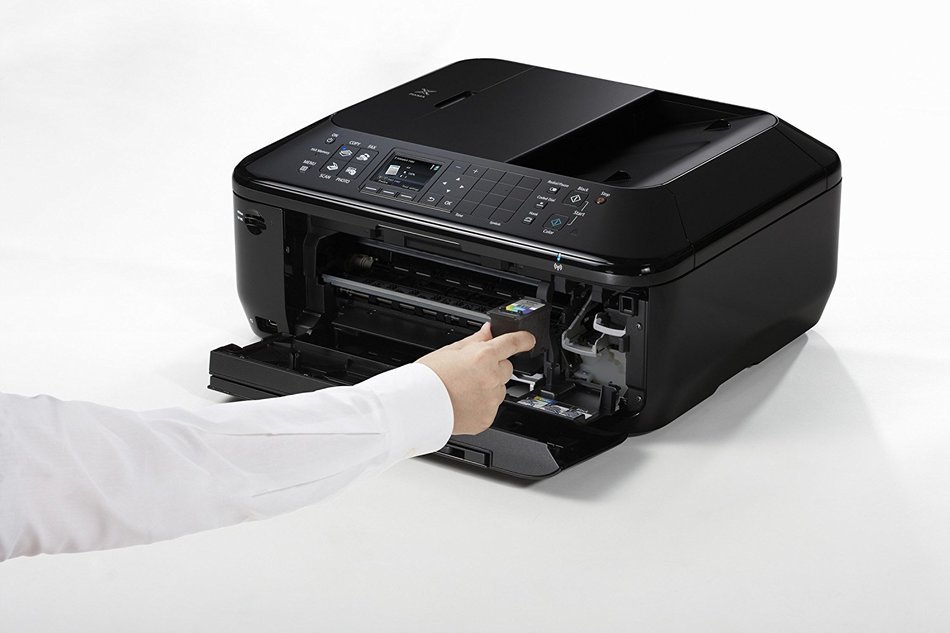 Canon PIXMA MX512 Wireless Color Photo Printer with Scanner, Copier and ...