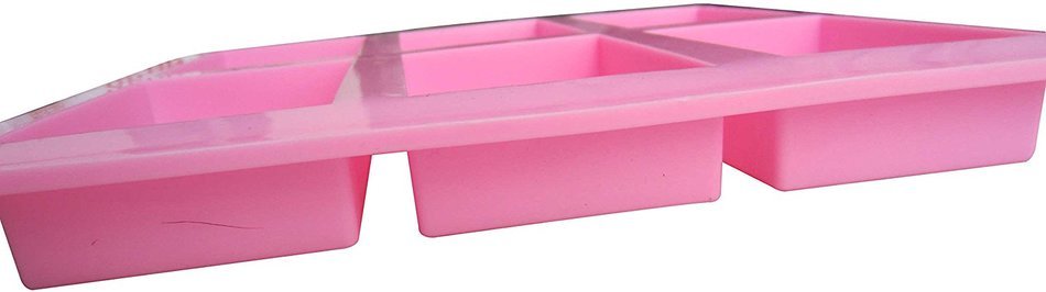 LeBeila Silicone Baking Mold 6 Cavity Large Rectangle Shape Mould Tray ...