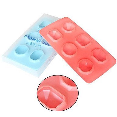 Y&XL&H Ice Cold Cool Jewels Diamonds Ice Tray Ice Cubes DIY Mould ...