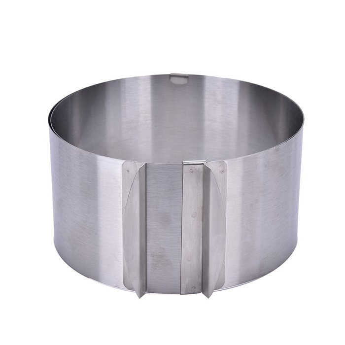 Littlepiano Adjustable Cake Mousse Mould Stainless Steel Cake Baking ...