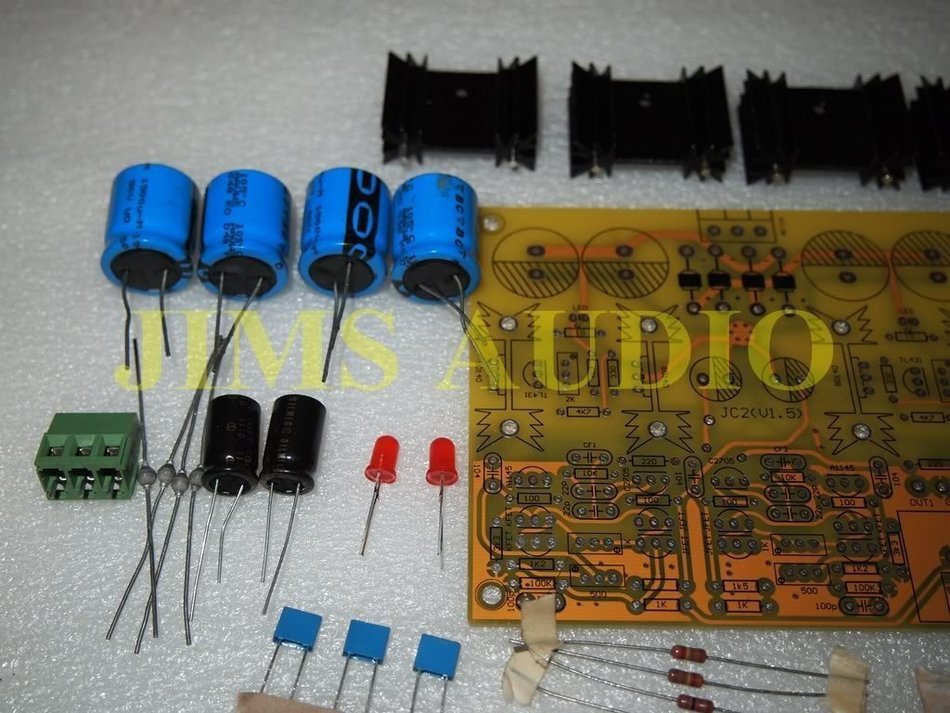 Symmetric Complementary J-FET preamplifier JC-2 kit N3 free image download