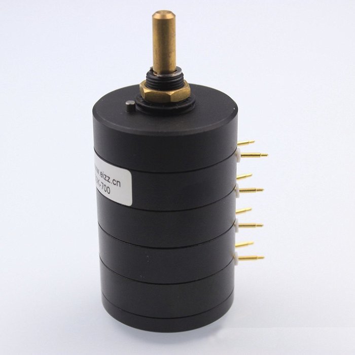 EIZZ 4 channel 24 steps HIFI AMP Volume Potentiometer Serial Attenuator ...