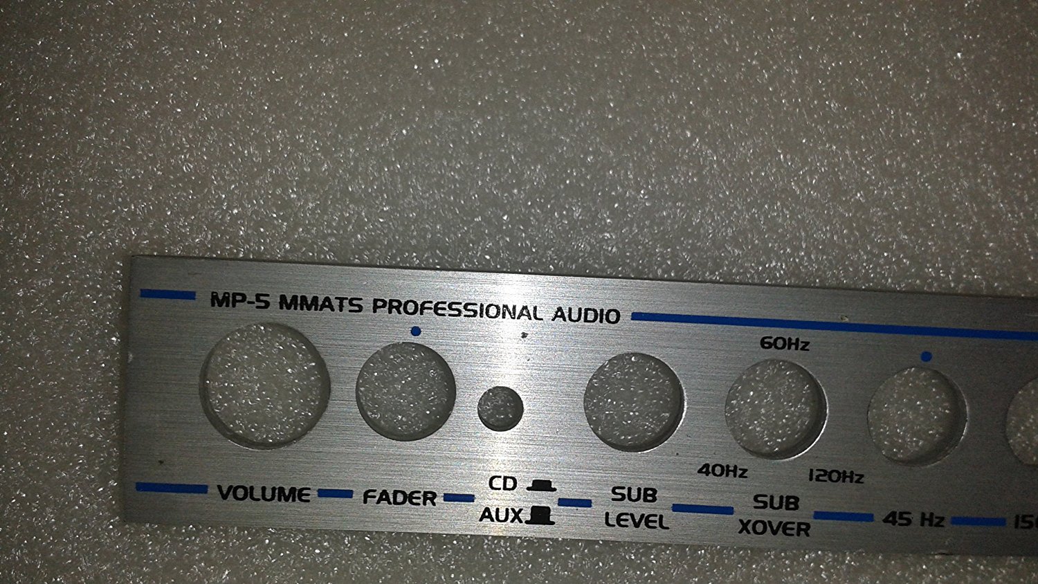 MMATS AUDIO EQUALIZER MP-5 FACEPLATE ONLY N3 free image download