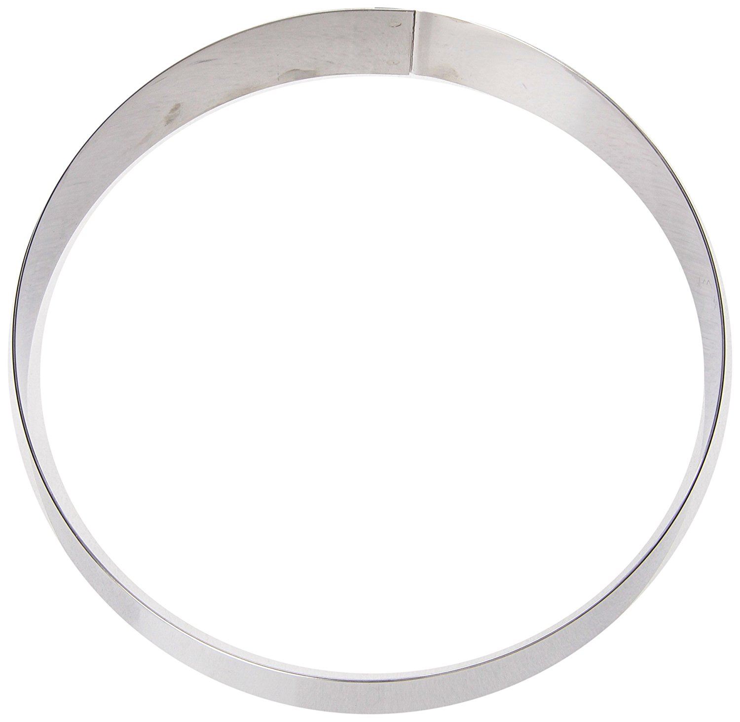 Matfer Bourgeat 371408 Mousse Ring, Silver free image download