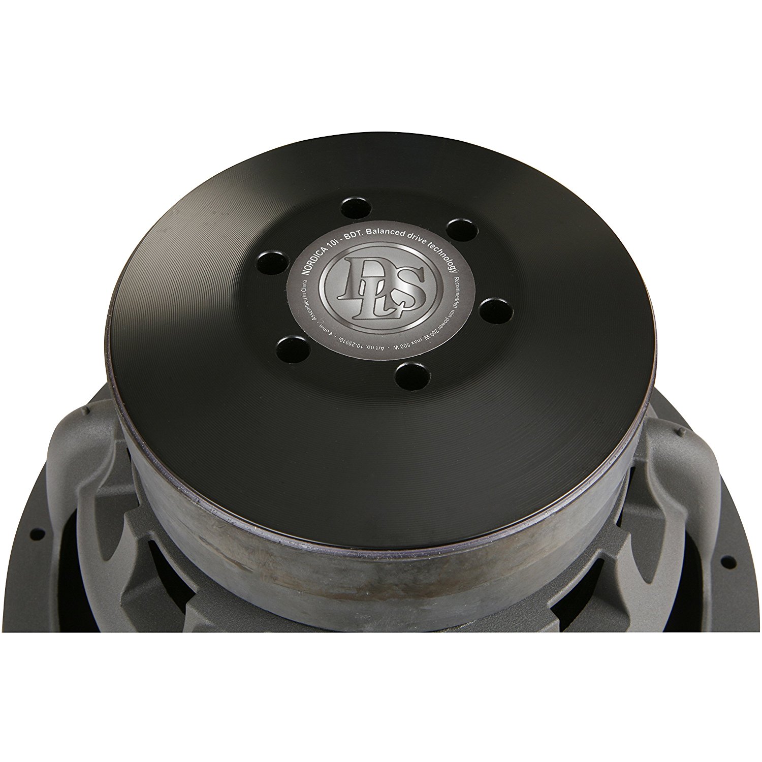 DLS Nordica 10i Ultimate 1000 Watt Peak 4 Ohm 10" SQ Subwoofer 1000W ...