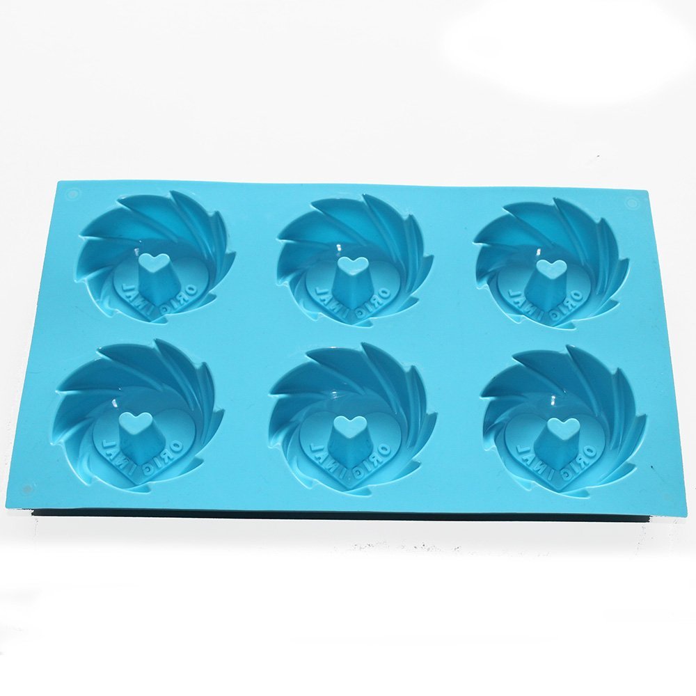 X-Haibei Cyclones Cookie Heart Mini Original Bundt Cake Pan Gelatina ...