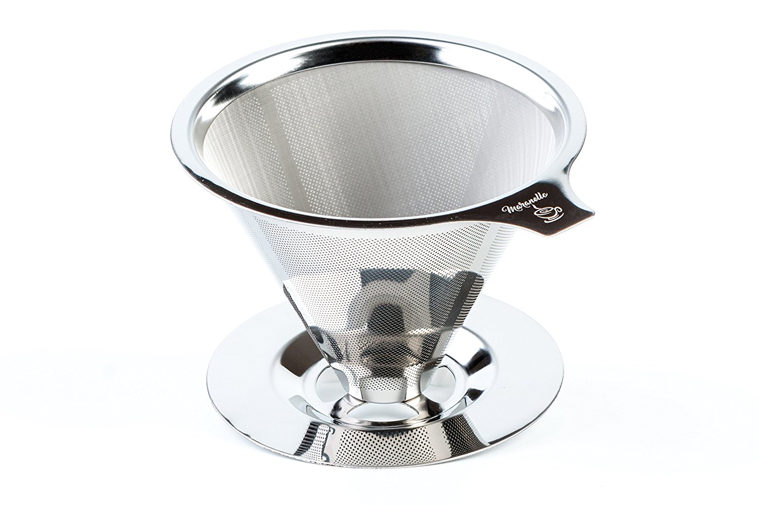 Maranello Caffé - Stainless Steel Pour Over Paperless Coffee Maker ...