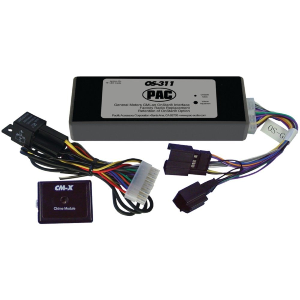 PAC OS-311 Plug & Play OnStar Interface for 14- & 16- Pin GM Tucks ...