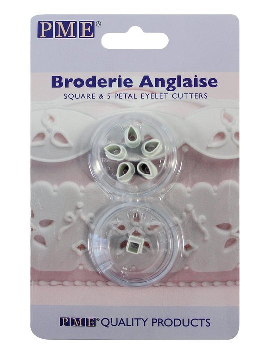 PME 5-Petal Square Eyelet Cutters, 2-Pack free image download